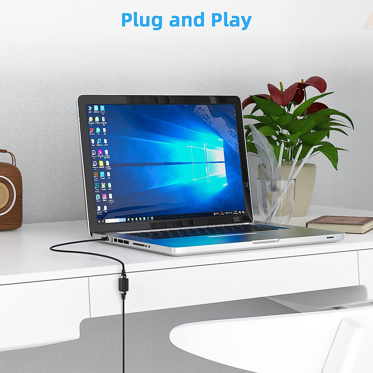 JODROAD RJ45 Coupler, Ethernet Extender Adapter, Ethernet Coupler, Cat7 Cat6 Cat5e Cat5 Inline Coupler, Ethernet Connector Female to Female (5Pack, Black)