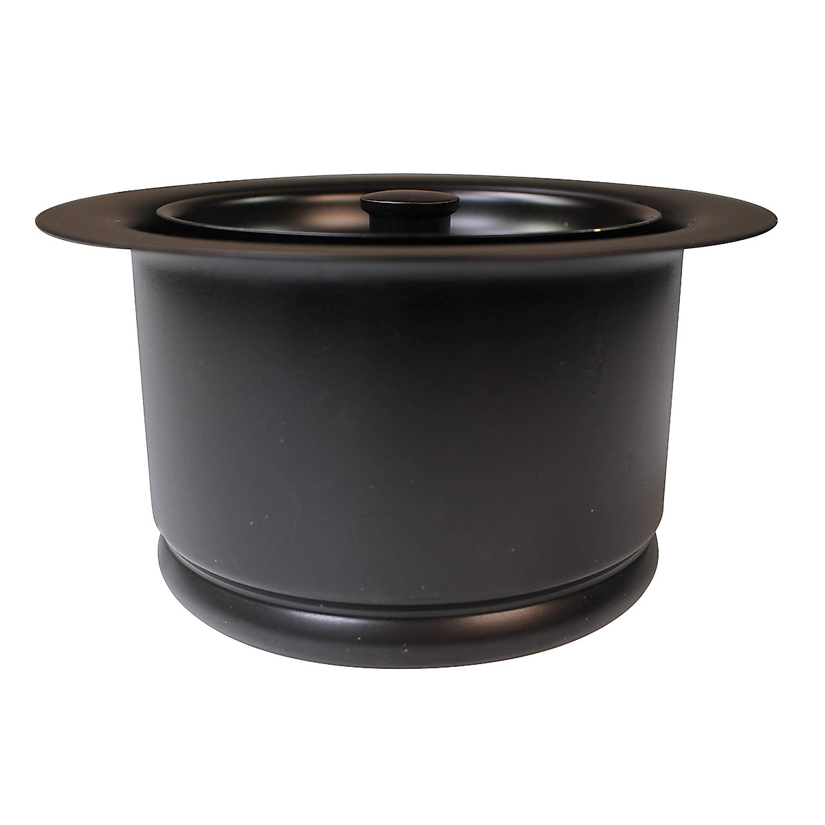 Westbrass CO2196S-12 Combo Pack 3-1/2" Post Style Large Basket Extra-Deep Collar Kitchen Sink Waste Disposal Flange with Strainer Stopper, Oil Rubbed Bronze