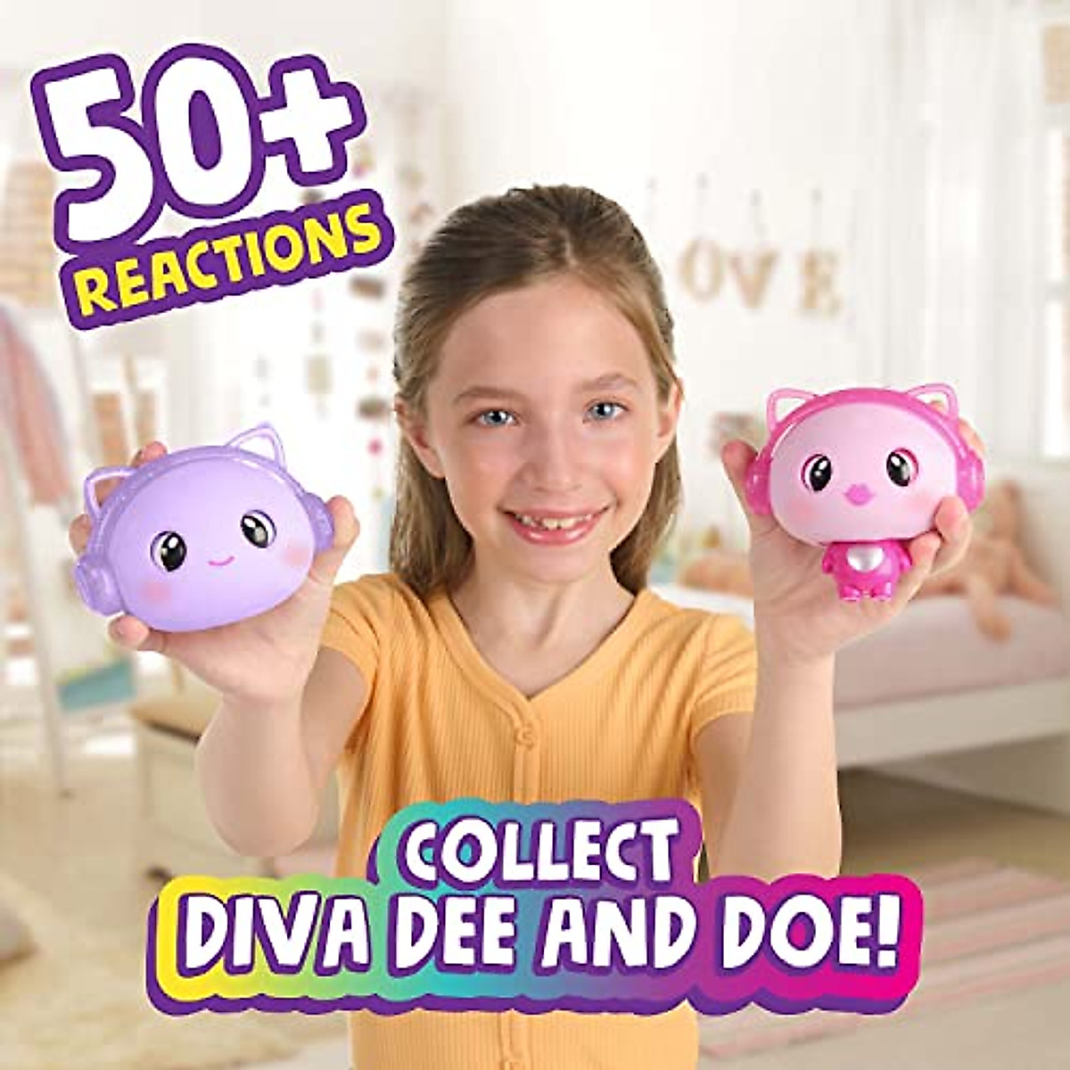 My Squishy Little Music Series by WowWee - Diva Doe (Purple)