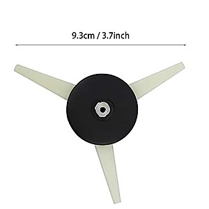 Xinde Strimmer Head, Outdoor Power Equipment, 3.7Inch Diameter Grass Trimmer, String Trimmer Parts, Trimmer Head Cutter for Lawn Garden