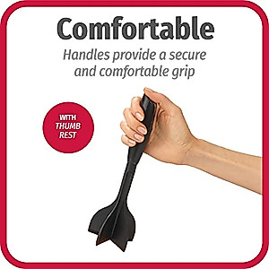 Good Cook Touch High-Temp Hamburger Meat Chopper, Black