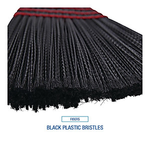Boardwalk BWK916P 54 in. Wood Handle Maid Broom with Plastic Bristles (1 Dozen)