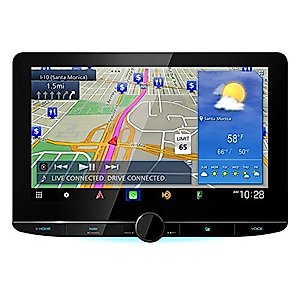 KENWOOD DNR1007XR eXcelon 10.1" High Definition Navigation Car Stereo Receiver with Capacitive Touch Panel