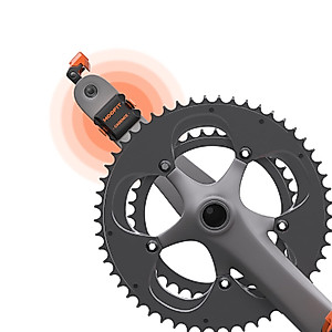 moofit Cadence Sensor Bluetooth/ANT+ IP67 Waterproof Wireless RPM Cycling Spin Bike Cadence Sensor for Wahoo/Zwift/OpenRider/Endomondo/TacX/TrainerRoad (MooFit app Unavailable)