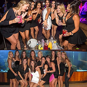 Bridal Shower Bachelorette Party Satin Sash Set:1 Bride to Be Sash, 8 Bridesmaid Sash, 9 Pcs Bride Tribe Wedding Decorations Kit for Hen Party, Engagement Party Favors & Supplies