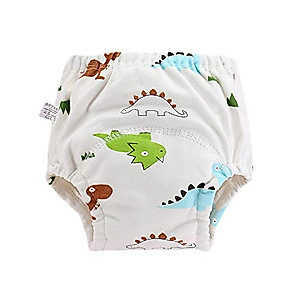 Yealoo 6pcs Baby Infant Toddler Potty Training Pants Underwear Washable Reusable