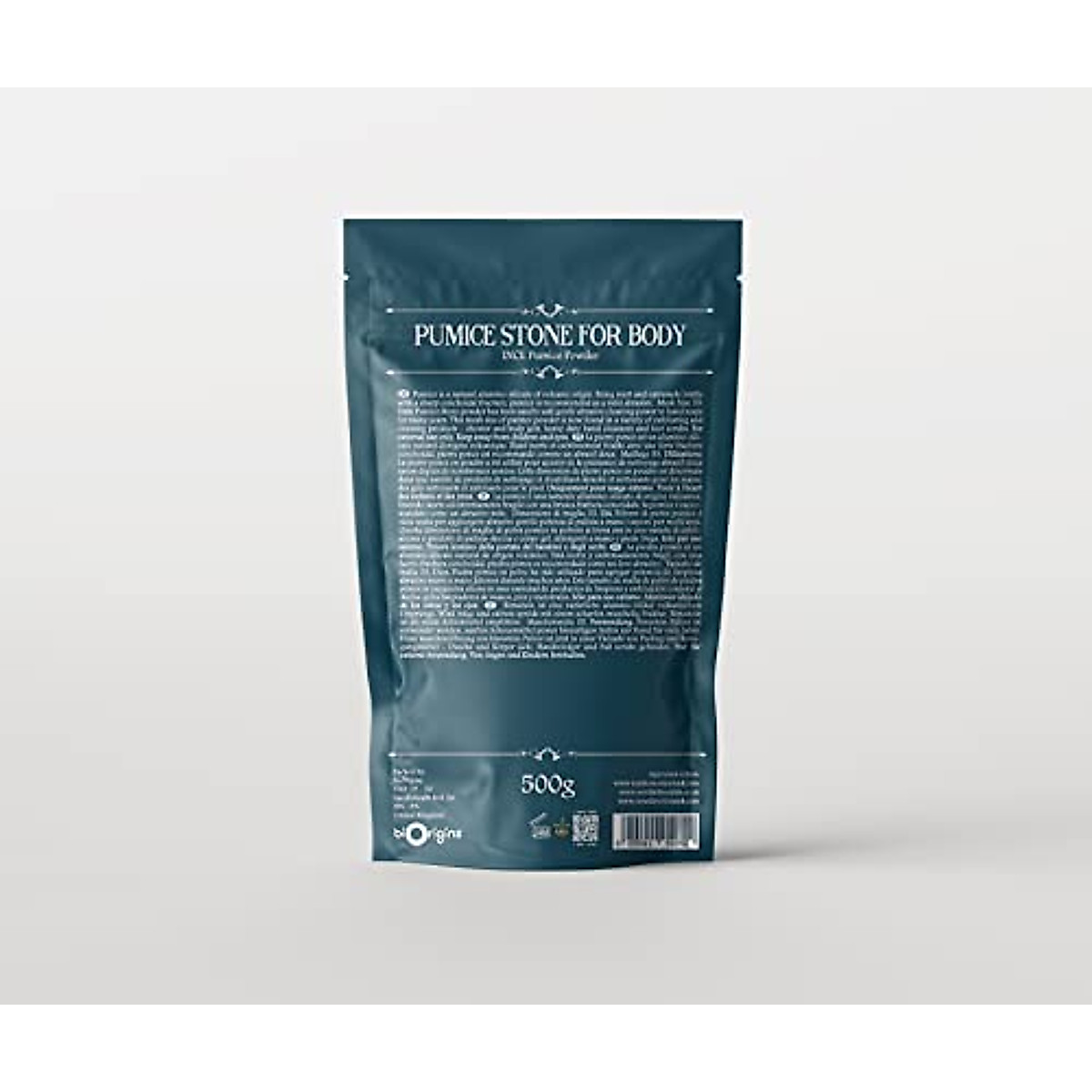 Mystic Moments | Pumice Stone Body Granules Natural Exfolitant 500g Pure & Natural Scrub Vegan GMO Free