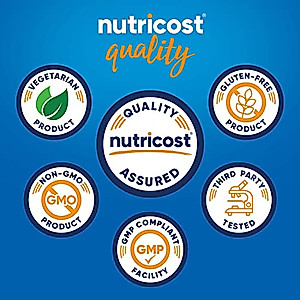 Nutricost Magnesium Glycinate 420mg, 240 Capsules - 120 Servings, Non-GMO, Gluten Free, Vegetarian Friendly