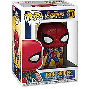 POP Marvel: Avengers Infinity War - Iron Spider (Spider-Man) Funko Pop! Vinyl Figure (Bundled with Compatible Pop Box Protector Case), Multicolor, 3.75 inches