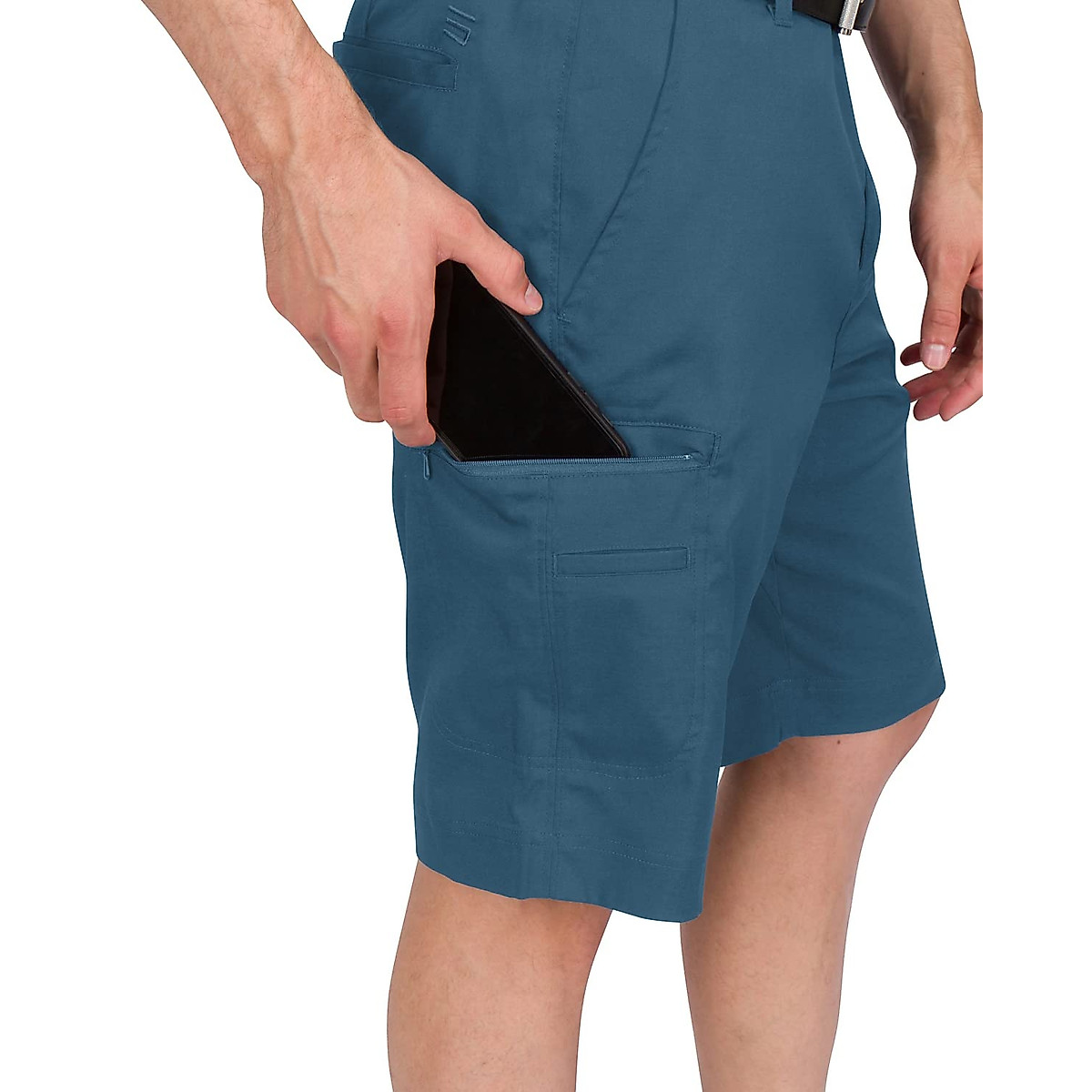 Cargo Golf Shorts for Men - Dry Fit, Large Pockets, Lightweight, Moisture Wicking, 4-Way Stretch