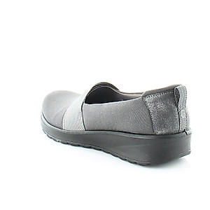 BZees Womens Gracie Slip On Granite Grey 6 M