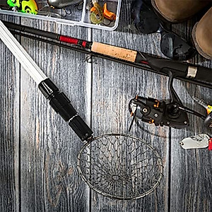 Obuyke Ice Fishing Skimmer Scoop Ice Fishing Scooper Ladle with Long Handle Ice Fishing Gear for Scooping Out Ice While Ice Fishing