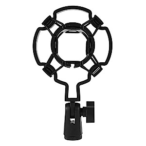 Honza Universal Professional Condenser Microphone Mic Shock Mount Holder Studio Recording Bracket for Diaphram Mic Clip