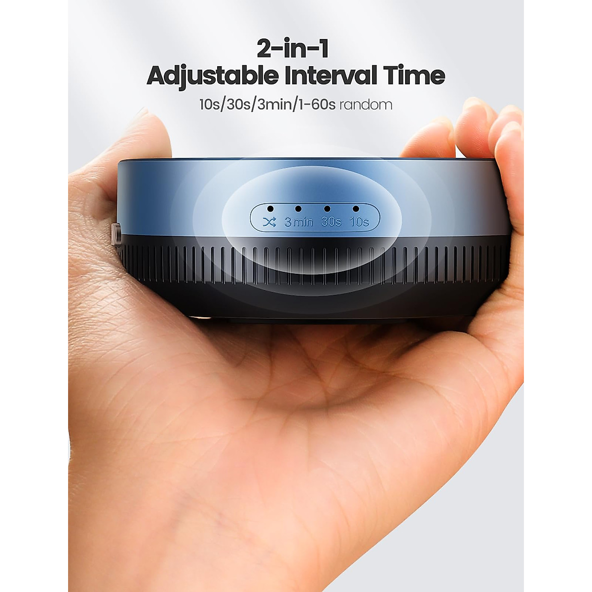 STARSIKI 2-in-1 Mouse Jiggler and Wireless Charger, Mouse Mover Undetectable Device Automatic Phone Charging Pad, Quiet Mice Shaker Wiggler Giggler Juggler to Keep Moving for Office/Work from Home