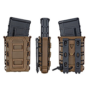 IDOGEAR Mag Pouch 5.56mm Rifle Magazine Pouches 7.62mm Molle Softshell Universal Mag Carrier for M4 AR15 M16 AK Magainzes