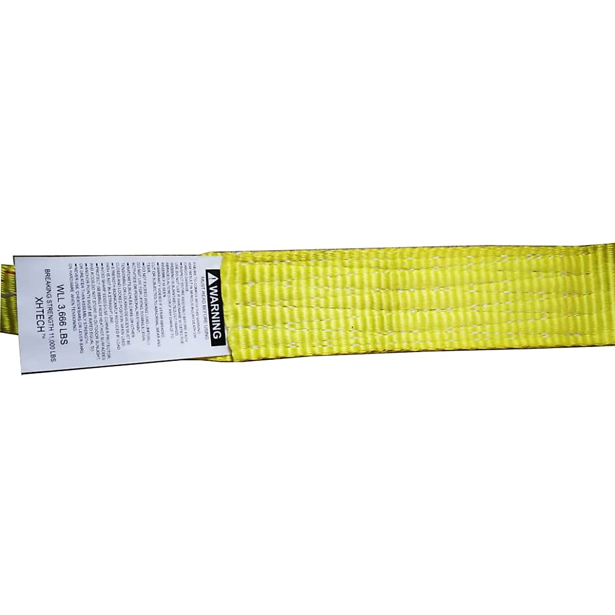2 Inches High Strength Reinforced Soft Loop,Motorcycle Tie Down Straps,11000Lbs Breaking Strength 4 Pack-Yellow