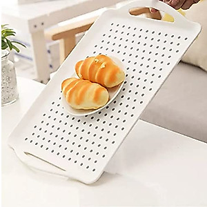 Rectangular Anti Slip Tray, Non-slip Serving Tray