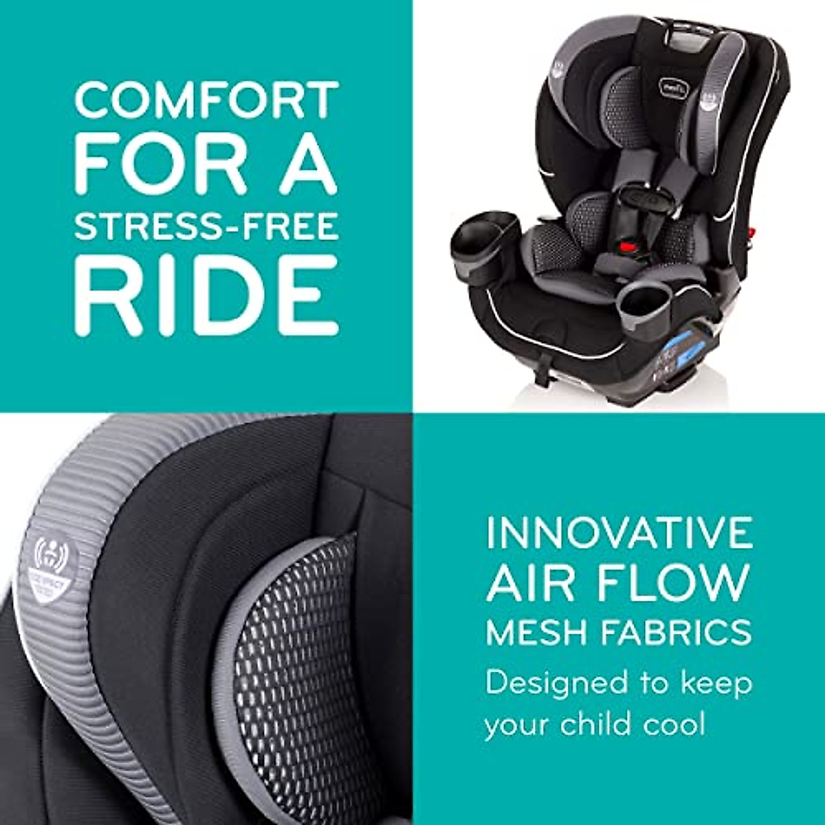 Evenflo EveryFit 4-in-1 Convertible Car Seat