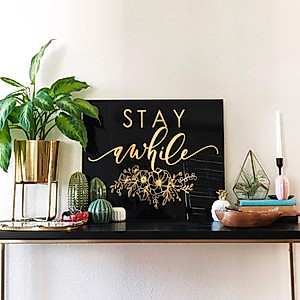 CALPALMY (2-Pack) 12 x 12 Black Acrylic Sheet 1/8" Thick - 3mm Thick Black Plexiglass Plastic Sheet; Use for Craft Projects, Signs, Sneeze Guard and More - Cut with Cricut, Saw or Hand Tools