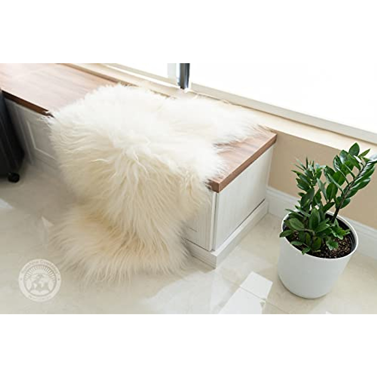 Genuine Icelandic Sheepskin Rug XL Soft Premium Quality Area Rug Chair Cover