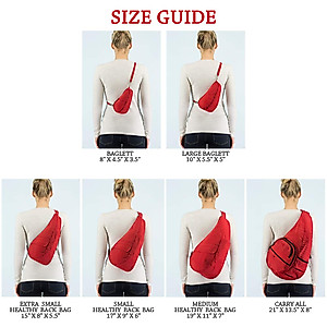 AmeriBag Small Healthy Back Bag Tote Prints and Patterns (Bandana)