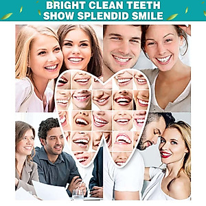 Ganbaro Moldable False Teeth, Teeth Repair Kit, Tooth Repair Granules, Temp Tooth Beads with 4 Dental Tools, Snap On Instant and Confident Smile