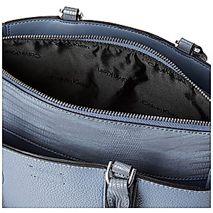 Calvin Klein Rita 2 in 1 Organizaional Satchel, Flint Stone