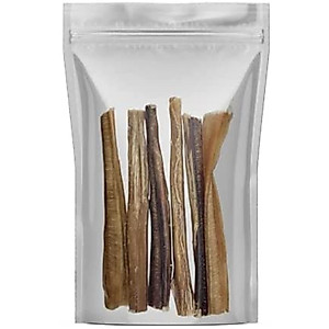 Best Dog Chews Thin Bully Sticks for Dogs 100% Natural Delicious and Protein Rich Keep Your Dog Busy with Chews and Treats Fully Digestible-Great for Dental Health-for All Breed Sizes-6 inch(6 Count)