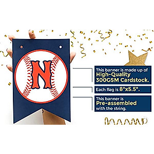 Baseball One High Chair Banner Baseball One Banner 1st Birthday Sports Banner Baseball Theme Party Baseball Baby shower Banner One High chair Birthday Party Decors