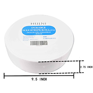 Huini 2.75"*8" 100 Yards Hair Removal Depilatory Nonwoven Epilator Wax Strip Paper Waxing Roll CD- 806