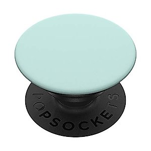 Simple Solid Color Chic Solid Soft Mint Design PopSockets Swappable PopGrip