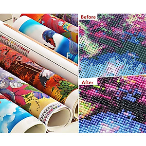 5D DIY Diamond Art Painting for Adults and Kids Full Round Drill Rhinestone Embroidery for Wall Decoration 12X16 inches