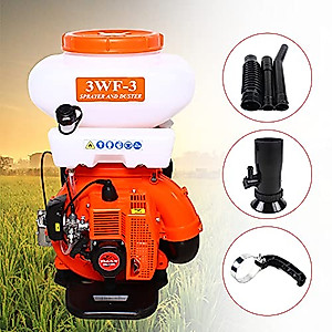 Gas Powered Backpack Fogger, Portable Sprayer Fogger Machine, Garden Sprayer Machine Mist Blower with 14L Tank, for Sanitation Spraying, Greenhouses