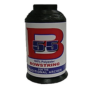 BCY BOWSTRING PRODUCTS B55 POLY STRING 1/4LB BLK by BCY