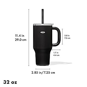 OXO Strive XL Tumbler with Handle – 32 oz. – Onyx