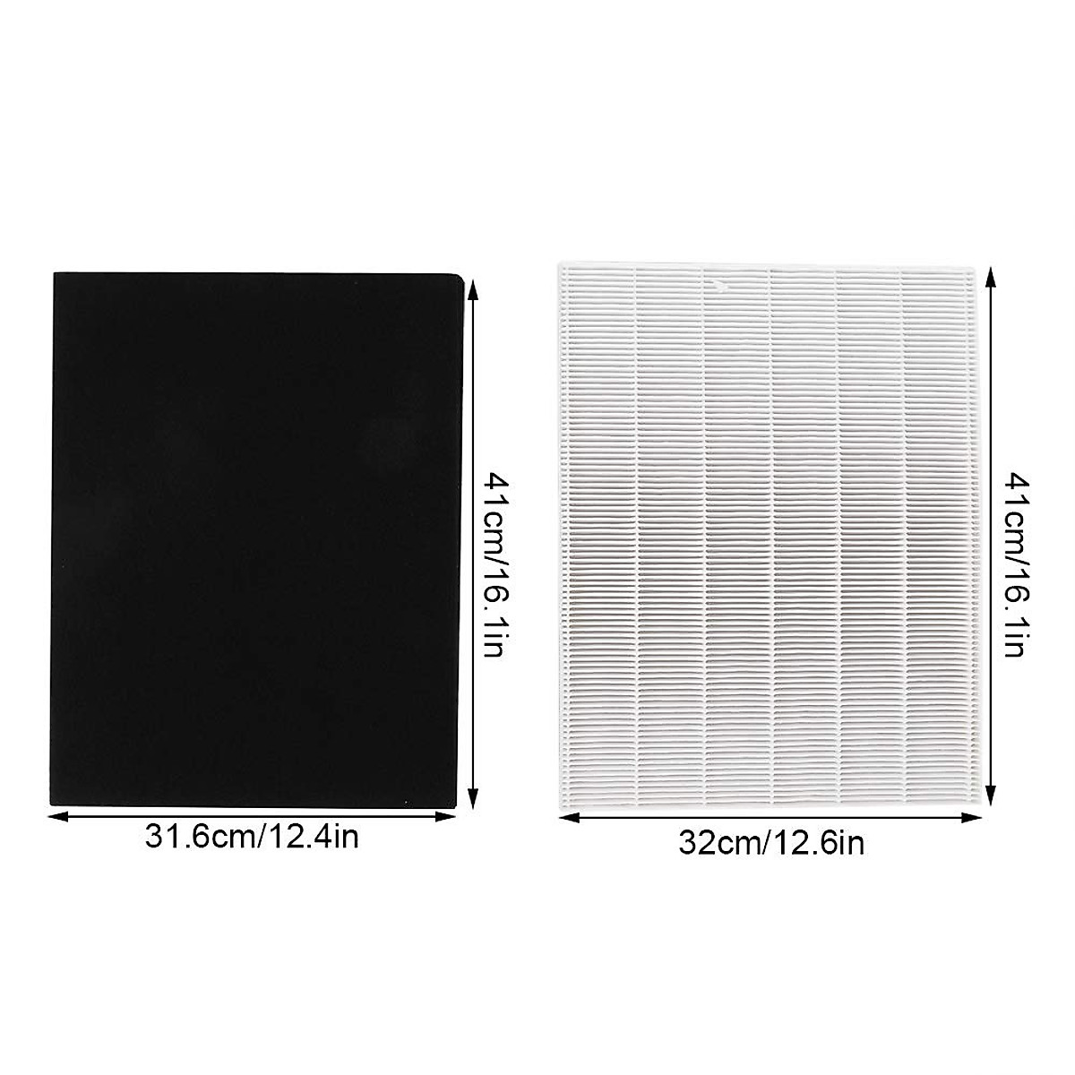 Dussdote High Efficiency Particulate Air Purifier HEPA Filter Replacement Filter Activated Carbon Cott Vacuum Cleaners and Floor Care Accessories