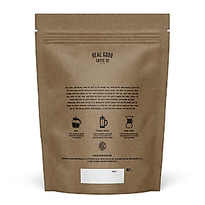 Real Good Coffee Company - Whole Bean Coffee - Organic Single Origin: Guatemala Medium Roast Coffee Beans - 2 Pound Bag - 100% Whole Arabica Beans - Grind at Home, Brew How You Like