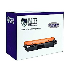 MTI 30A MICR Compatible CF230A Toner Replacement for HP Laser Pro MFP M203dw M227fdw M227fdn M203d M203dn M227sdn | M227 M203 Magnetic Ink Check Printer Cartridge
