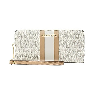 Michael Kors Jet Set Travel Continental Vanilla Multi One Size