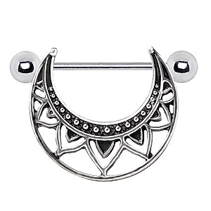316L Stainless Steel Tribal WildKlass Nipple Shield
