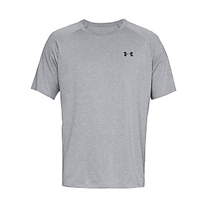 Under Armour Men's Tech 2.0 Short-Sleeve T-Shirt , Steel Light Heather (036)/Black, XX-Large