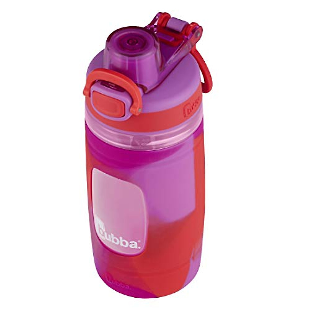 bubba. Flo Kids Water Bottle with Leak-Proof Lid, 16oz Dishwasher Safe Water Bottle & Bubba Flo Kids Water Bottle with Leak-Proof Lid, 16oz Dishwasher Safe Water Bottle, Aqua Waters