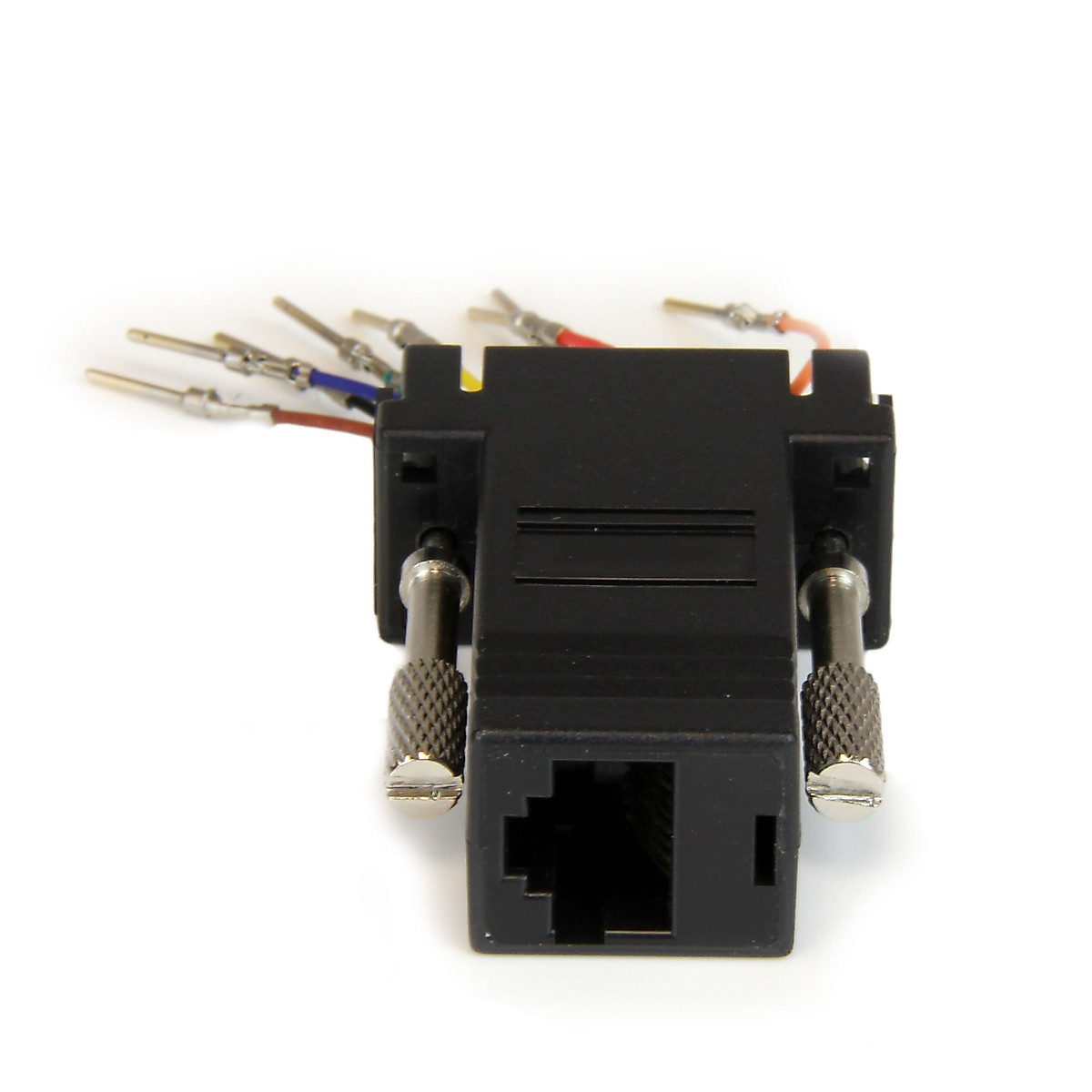 StarTech.com DB9 to RJ45 Modular Adapter - M/F - Serial adapter - DB-9 (M) to RJ-45 (F) - GC98MF,Gray