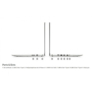 DELL 2022 Inspiron 3000 Laptop, 15.6" FHD Display, AMD Ryzen 3 3250U, 16GB RAM, 256GB PCIe SSD + 1TB HDD, Webcam, HDMI, WiFi, Bluetooth, FP Reader, Windows 10 Home, White