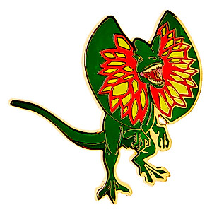 Loungefly Jurassic Park 30th Anniversary 4-Piece Pin Set, Amazon Exclusive