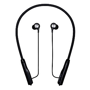 Vault Play Bluetooth Neckband Headphones with Magnetic Earbuds with in-line Mic for Smartphones, Tablets, PC & Laptop