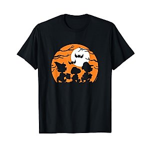 Peanuts - Halloween - Trick Or treat Silhouettes T-Shirt