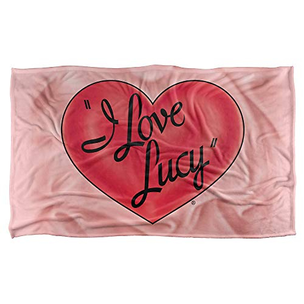 I Love Lucy 3D Logo Officially Licensed Silky Touch Super Soft Throw Blanket 36" x 58"