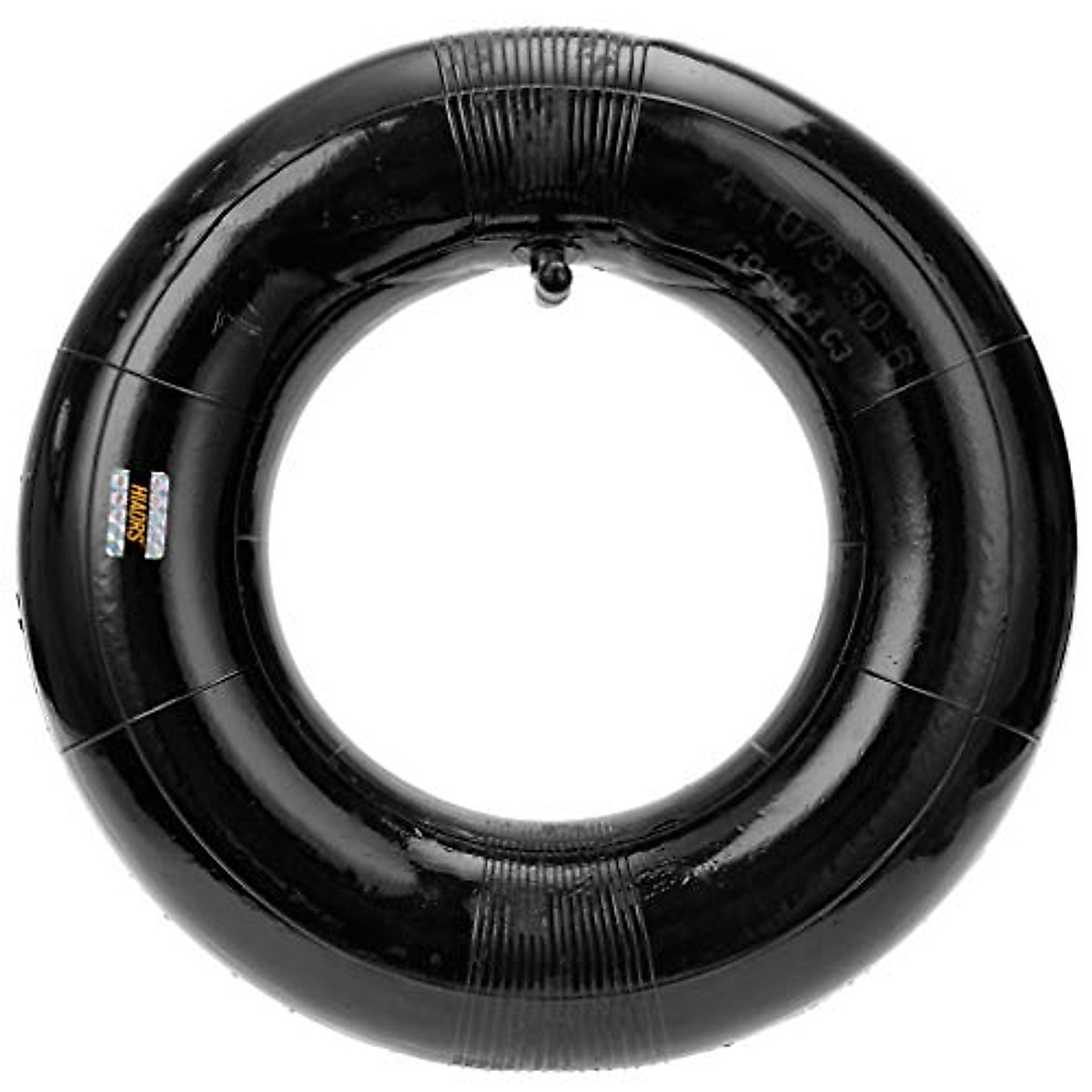 HIAORS 4.10/3.50-6 Lawn and Garden Inner Tube TR87 Bent Valve Stem for Wheelbarrows, Tractors, Mowers, Carts, Lawn mowers,Hand trucks