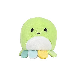 Squishville Mini-Squishmallows Besties Multipack - 14 Rainbow 2-Inch Plush Toys: Red Panda, Tabby Cat, Octopus & More